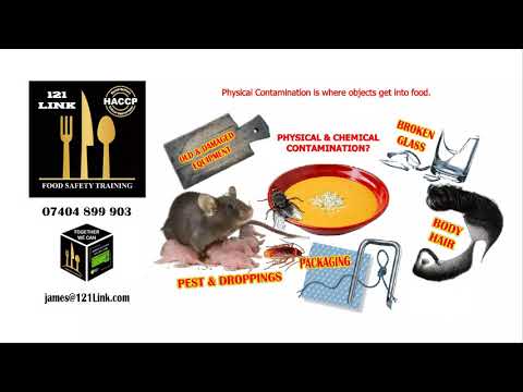 What is Chemical, Physical & Cross Contamination Food Safety Training SFBB