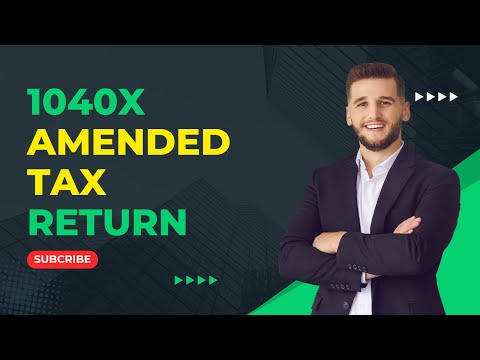 1040x Amended Tax Return