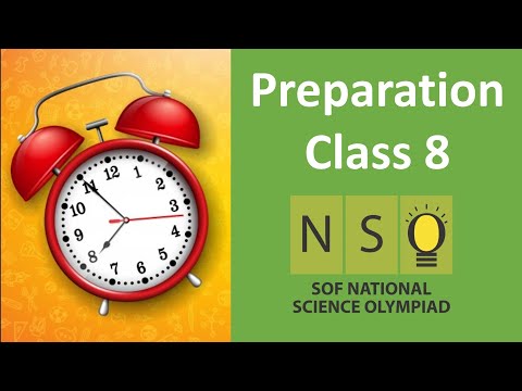 NSO Science Olympiad Class 8