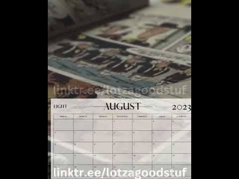 2023 Printable Desk Calendar | 17" x 11" | Blank | Sunday Week Start | Digital | PDF