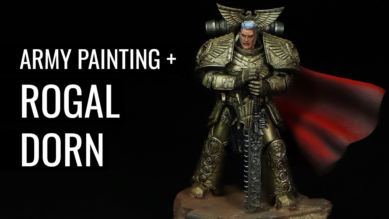 How to Paint ROGAL DORN | WARHAMMER 30k THE HORUS HERESY | Space Marines | PRIMARCH | IMPERIAL FISTS