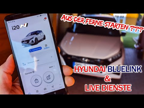 Hyundai i20N Performance - Brauch man Hyundai Bluelink und wie wird es eingerichtet? Live Dienste??