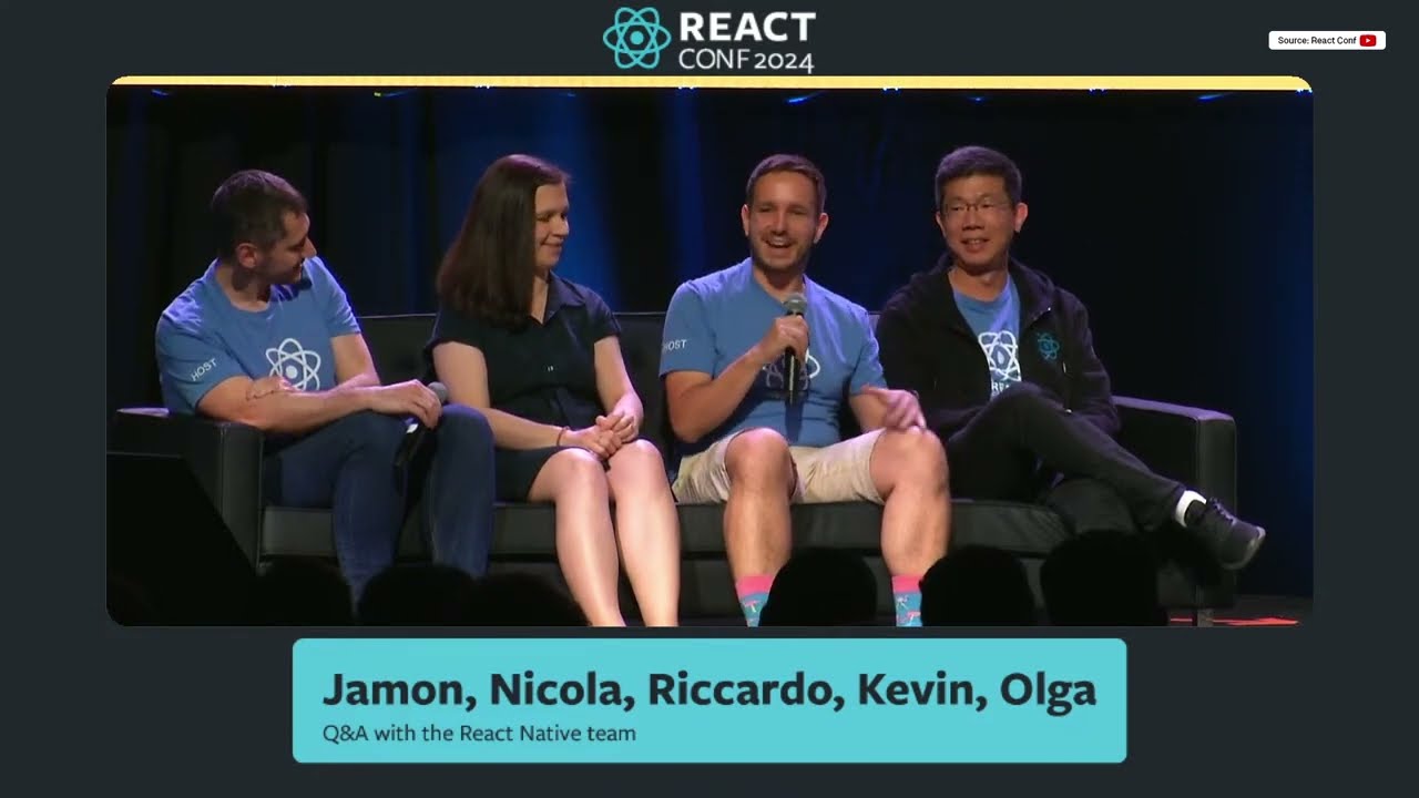 Q&A with the React Native team | React Conf 2024 Day 2