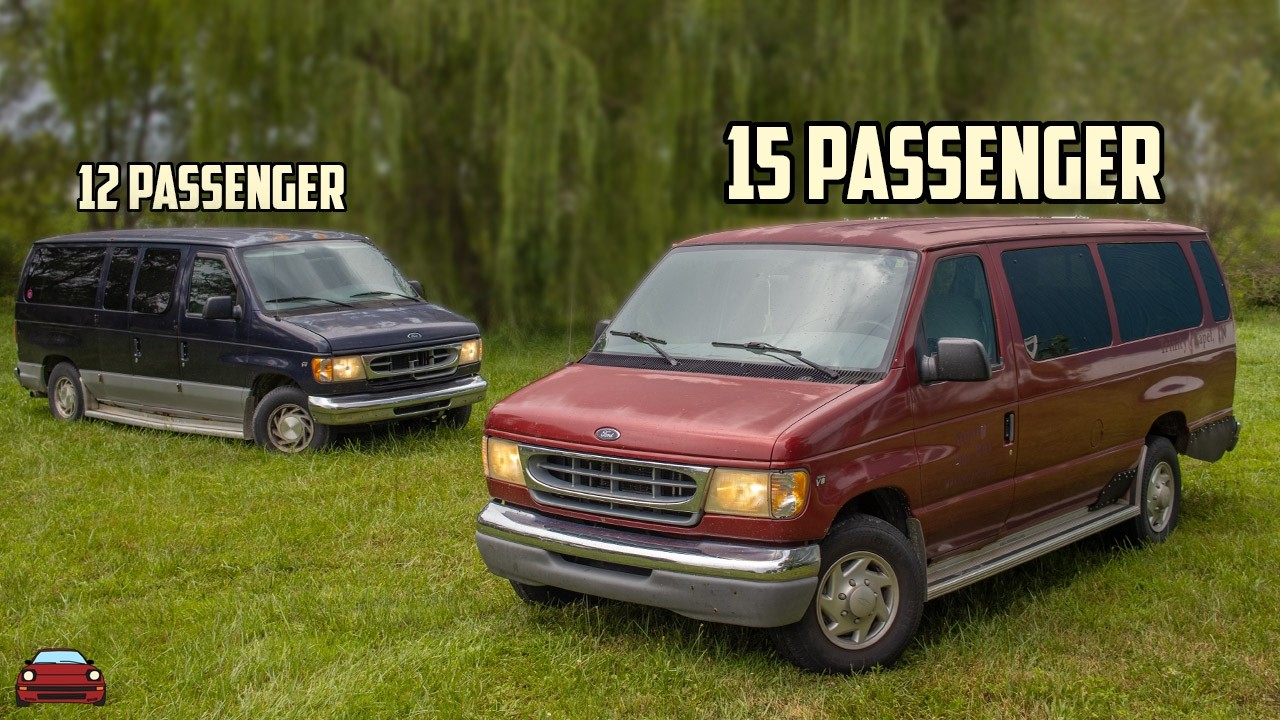 FORD ECONOLINE SHOOTOUT! 1999 E-350 vs 2000 E-150! (0-60 Drag Race)