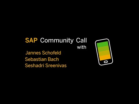SAP Workflow Management - Integration and Visibility | SAP Community Call