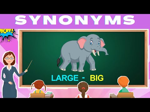 Synonyms for Kids ||Synonyms Words Quiz || 4K Preschool