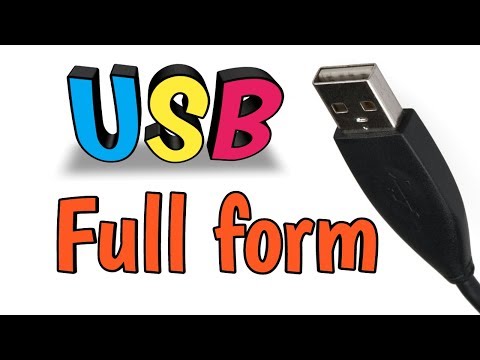 USB full form and meaning