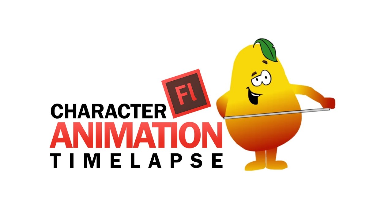 Character Animation Process - Timelapse (Adobe Flash CC)