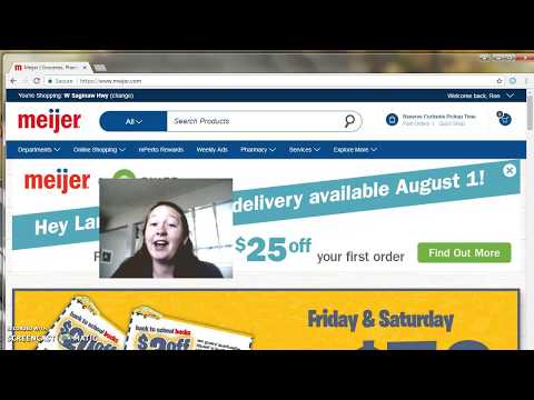 Meijer Curbside Pickup | How To Order Online Groceries | Meijer.com | Baker Living