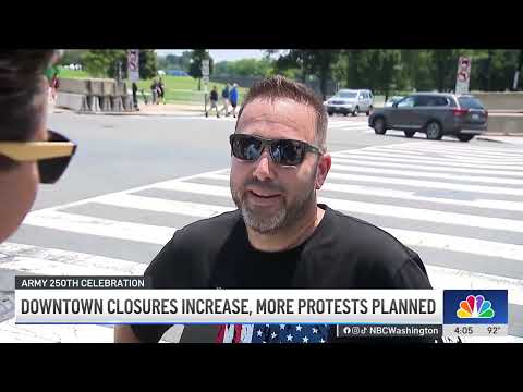 Going to the DC military parade or steering clear? Residents plan amid road closures | NBC4
