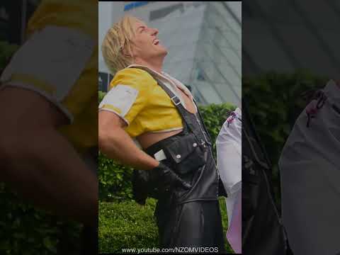 Tidus & Yuna laugh Final Fantasy X #shorts #cosplay