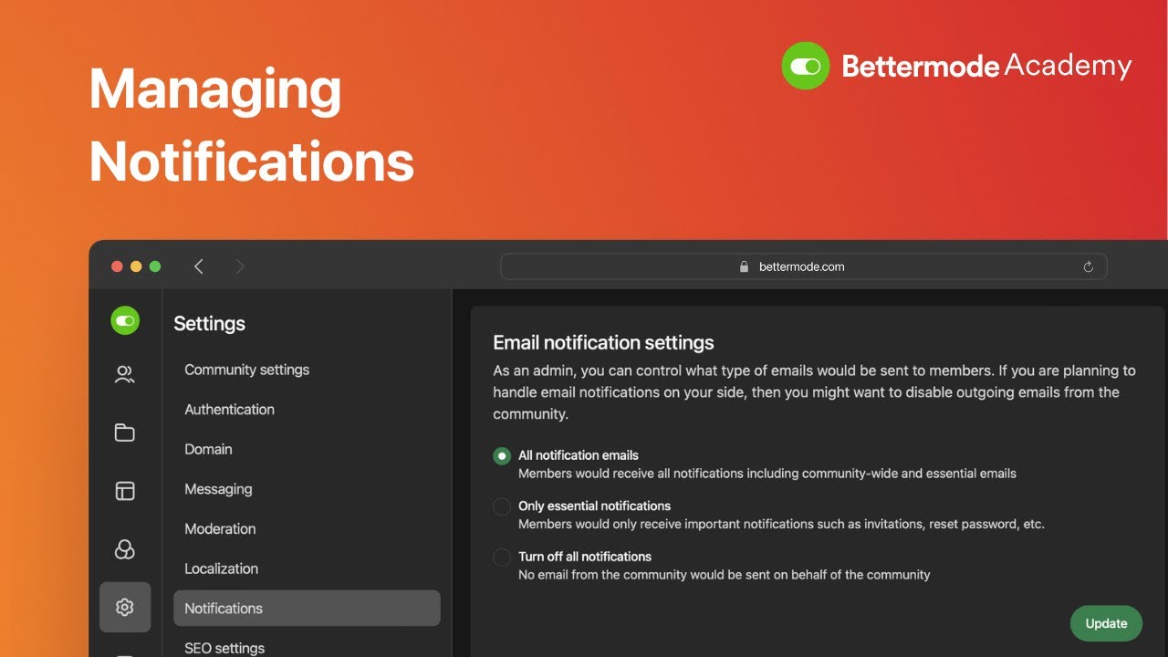 Managing Notifications