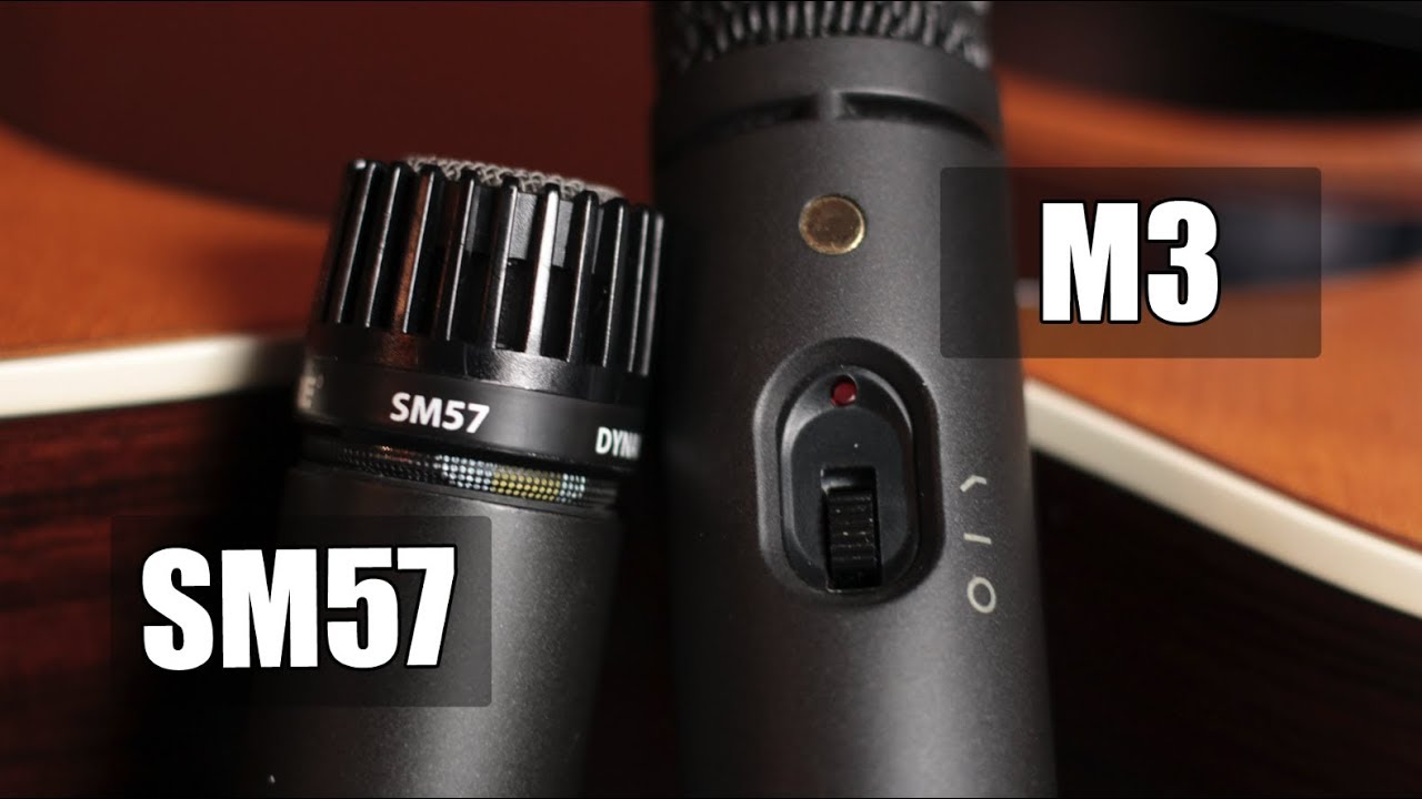 Shure SM57 vs Rode M3 (acoustic guitar) (pt.1)