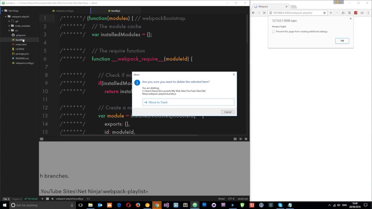 Webpack Tutorial for Beginners #3 - The webpack.config File
