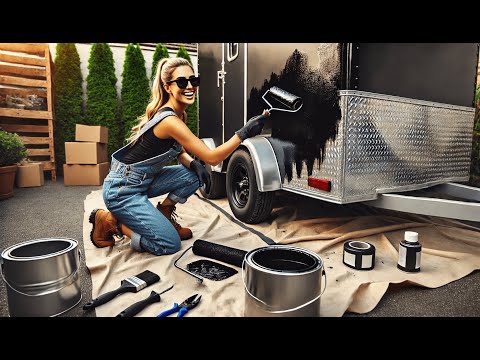 🎨 Jietamaseo Matte Black Rim Touch Up Paint - Wheel Repair Kit | Best Trailer Paint Black 🛠️