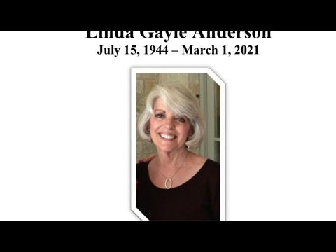 Linda Anderson Memorial Service