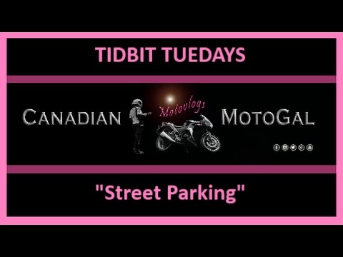 How to Street Park your Motorcycle | ICBC Class 6 Road Test | Parking Motorcycle Road Test