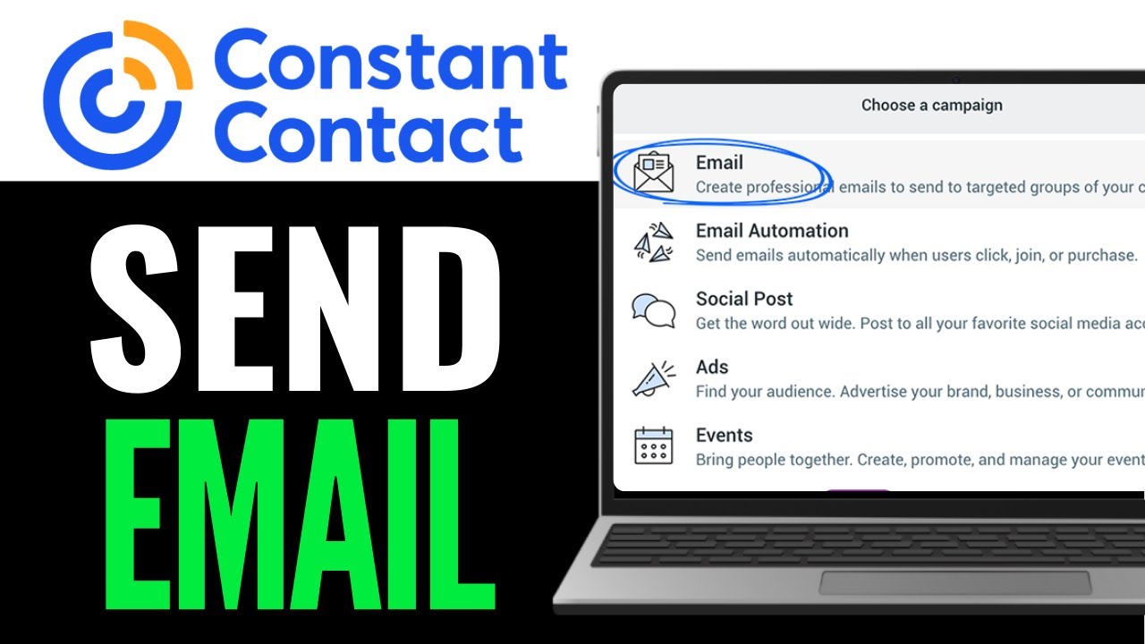 How to Send Email on Constant Contact 2025 (SIMPLE GUIDE)