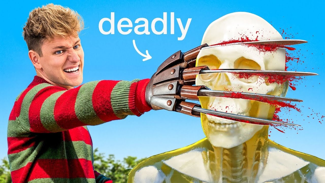 I Tested Horror Movie Weapons in Real Life!