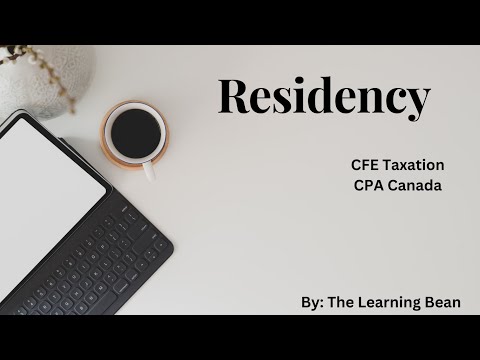 CFE Taxation- Residency