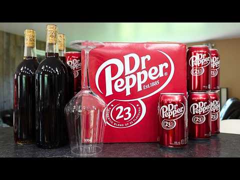 My Best Attempt At Turning Dr Pepper Into Wine