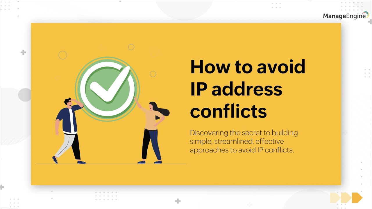 How to avoid IP address conflicts in your network | ManageEngine OpUtils