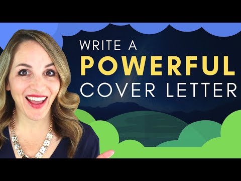 How To Create A Cover Letter For A Job - GOOD Cover Letter Example