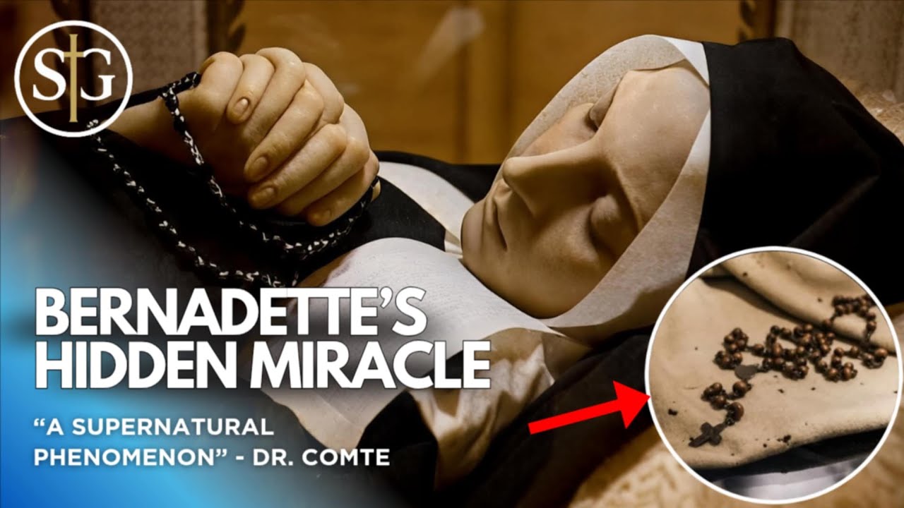 What Doctors Found Hidden Inside Saint Bernadette's Incorrupt Body Shocked Many Around The World!
