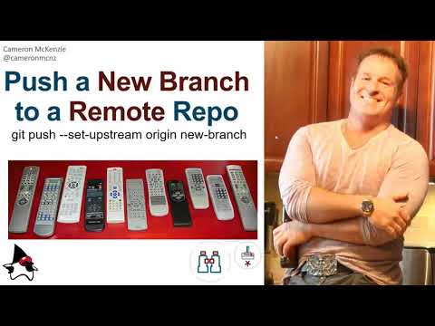 Push a Local Git Branch to a Remote GitHub repo