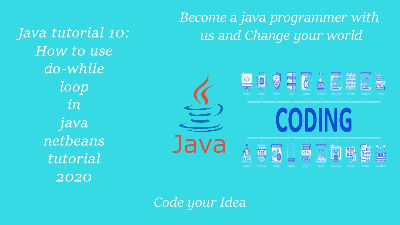10 - How to use do-while loop in java netbeans