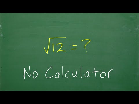 Square Root of 12 = ? Let’s simplify step-by-step