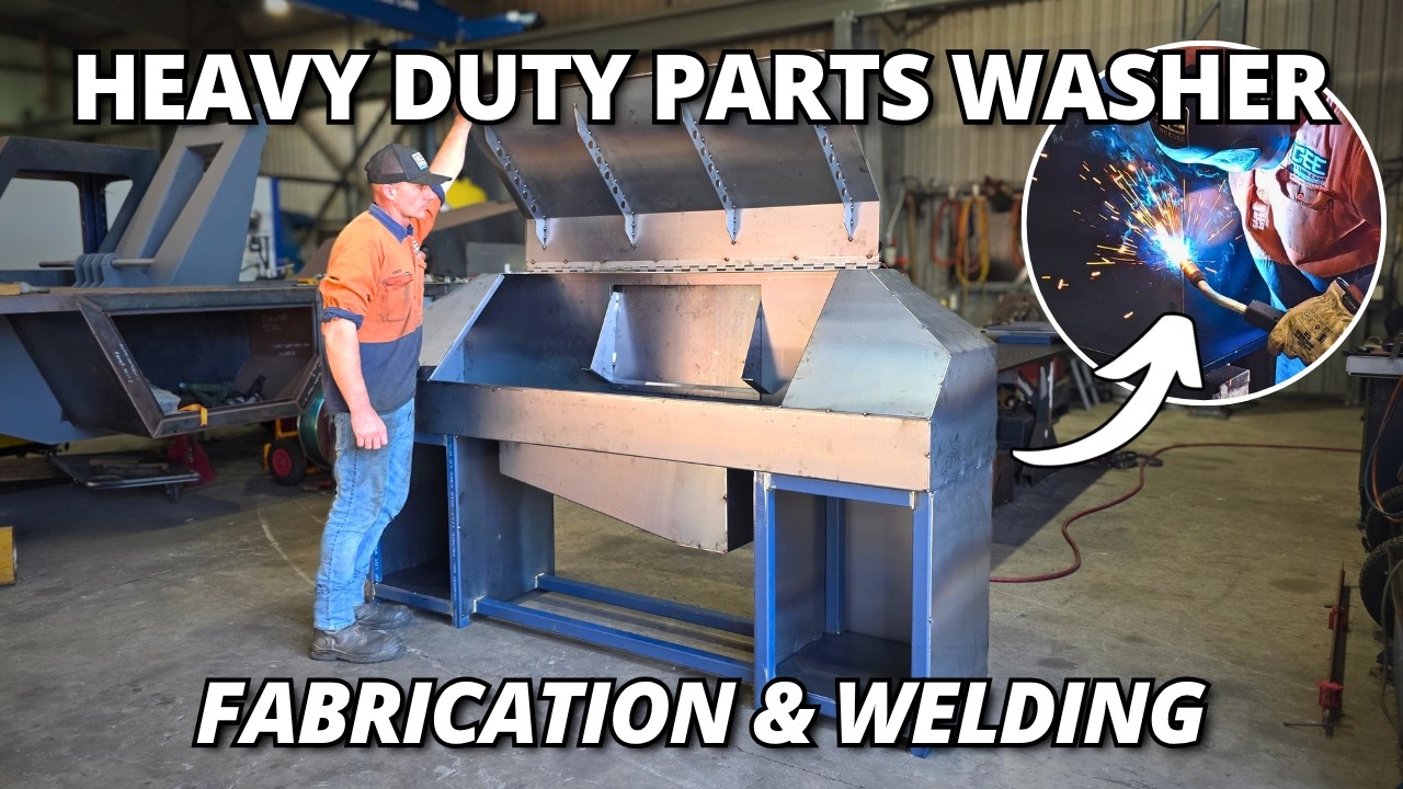 Building a HEAVY DUTY Parts Washer for the Workshop | Part 1