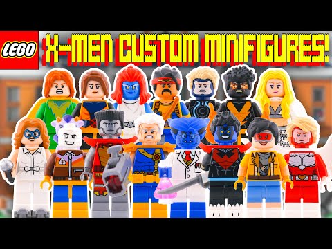 Lego X-Men Custom Minifigures!