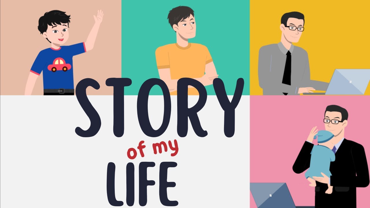 Story of my life in english | biography example #learnvocabulary