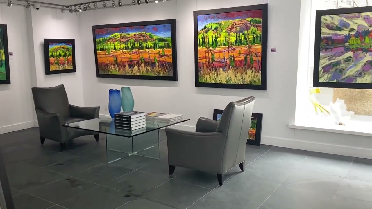 Virtual tour of the new collections at the Gordon Harrison Canadian Landascape Gallery