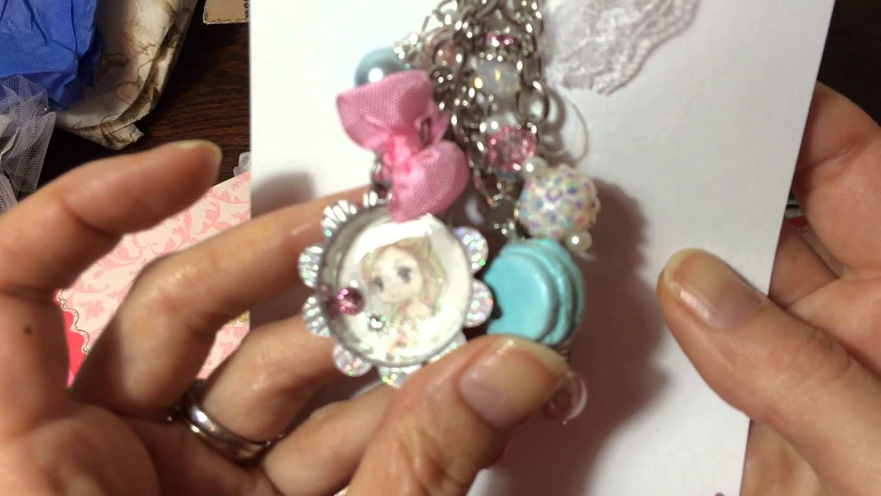 Macaron Goodies from Chi Town Traci for the Art Attack and Tilda Friends Sweet Thang swap