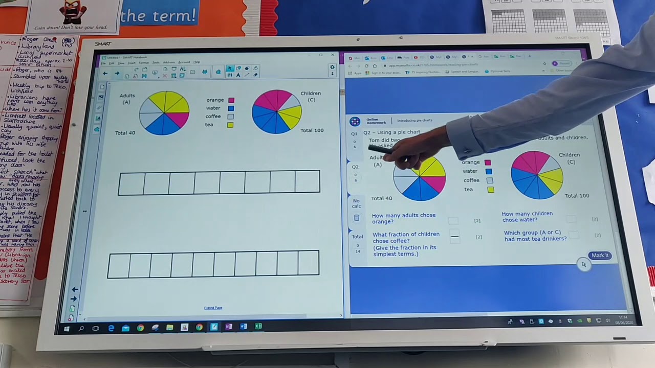 Wednesday maths - Reading pie charts