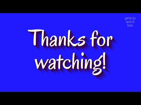 How to say "holpen"! (High Quality Voices)