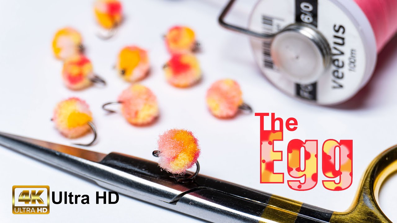 The Perfect Clown Egg in 4K - McFly Angler Fly Tying Tutorial