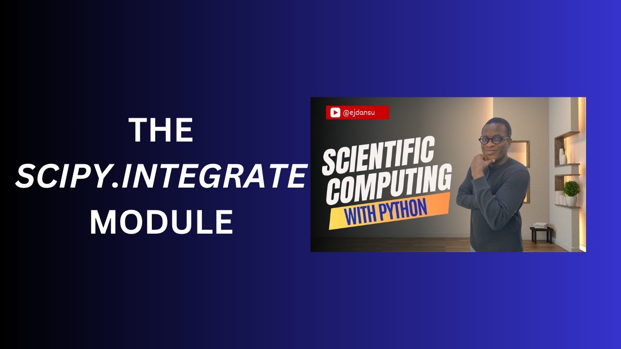 19. The SciPy.Integrate Module