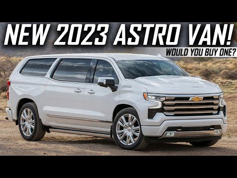 2023 Chevy Astro Van Springs Back to Digital Life Based on Silverado ...