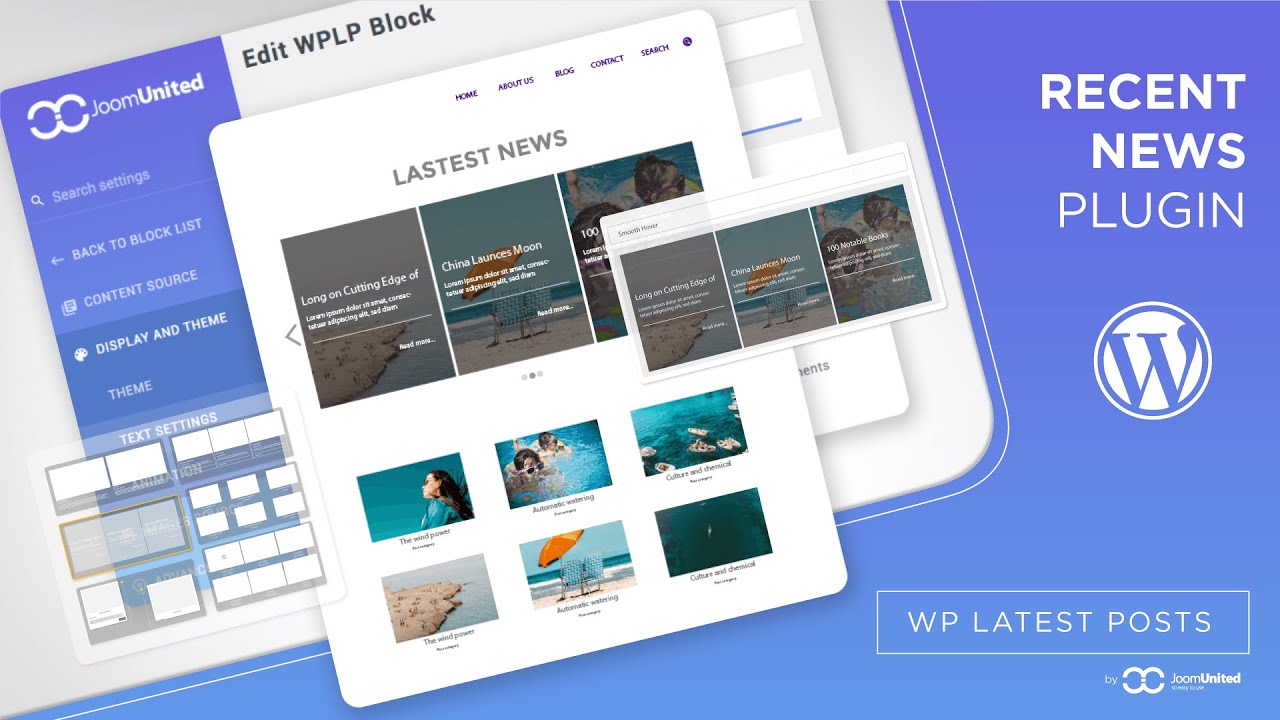 WP Latest Posts, The WordPress Recent News Plugin