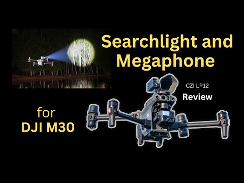 CZI LP12 Searchlight Speaker for DJI M30 – Titletown Drones