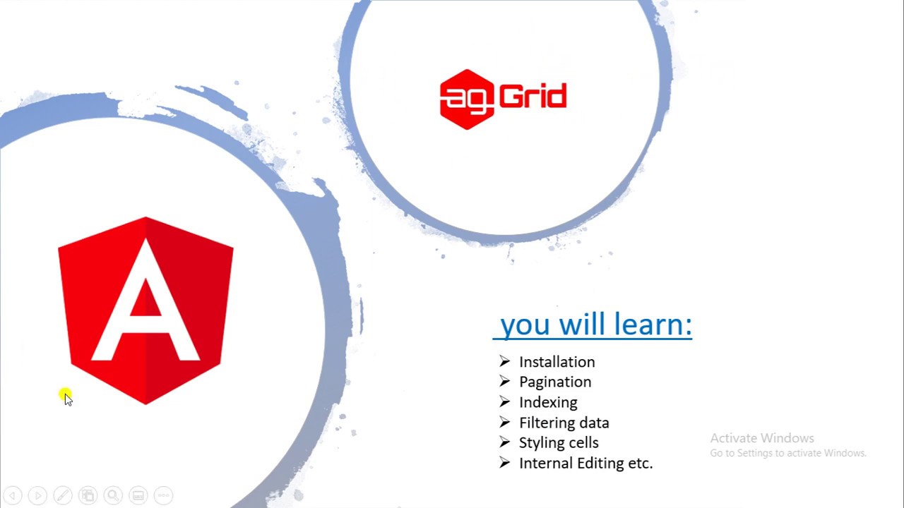How to use ag-grid in angular?