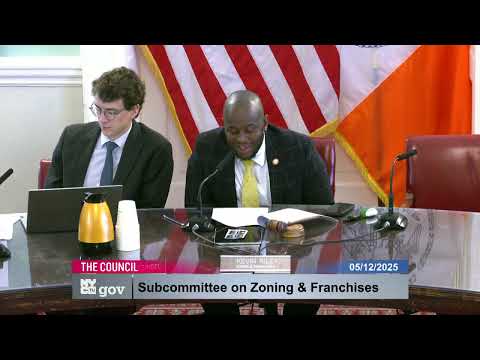 05/12/2025 15:25 New York City Council Video City Hall Committee Room 250512 152554