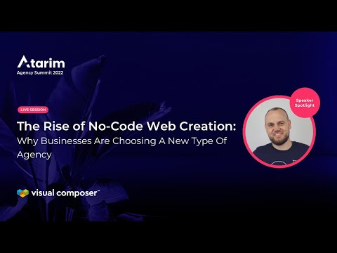 The Rise of No-Code Web Creation: Why Businesses Choose a New Types of Agencies | Webinar