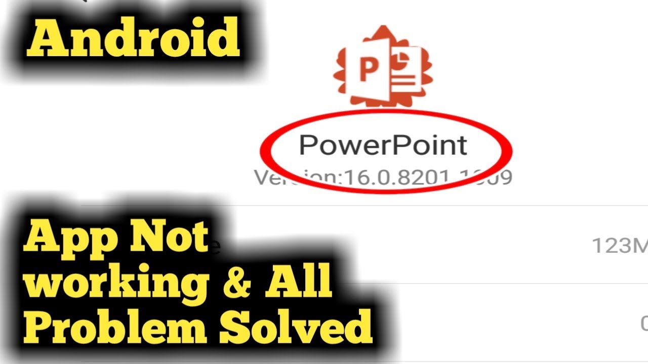 Fix Power Point App Not Working in Android Problem Solved 2023