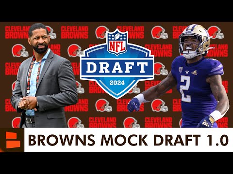 2024 Browns Mock Draft: Full 7-Round Cleveland Browns NFL Mock Draft