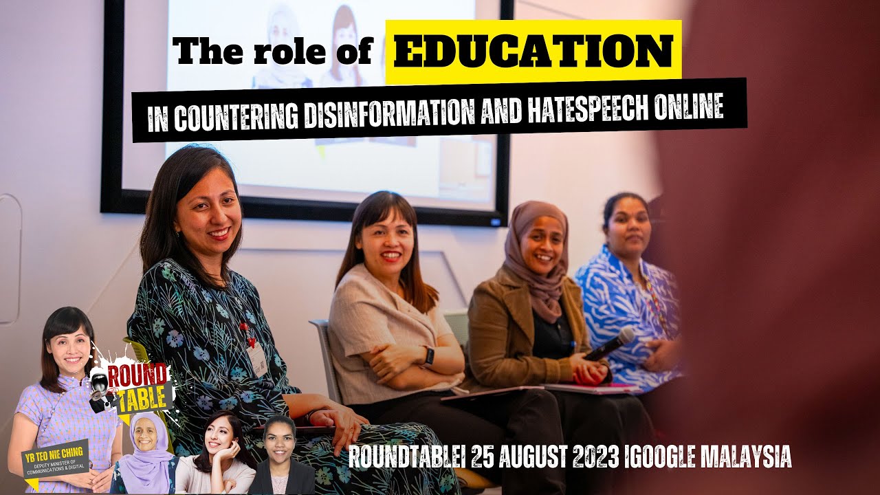 Role of Education in Countering Disinformation and Hate Speech Online | YB Teo Nie Ching