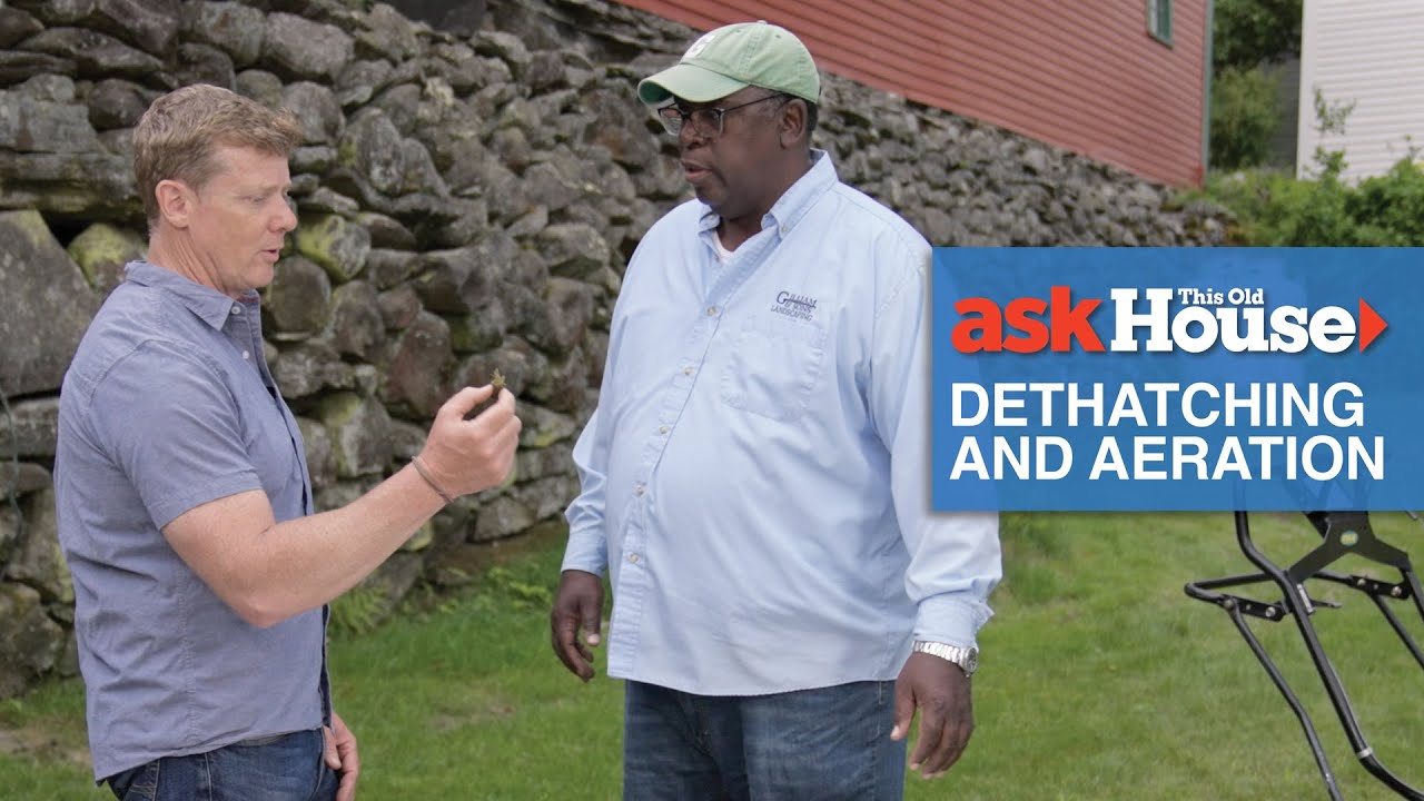 Dethatching and Aeration 101 | Ask This Old House